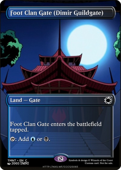 MTGNexus - Foot Clan Gate (Dimir Guildgate)
