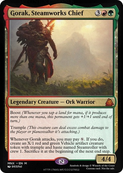 MTGNexus - Gorak, Steamworks Chief