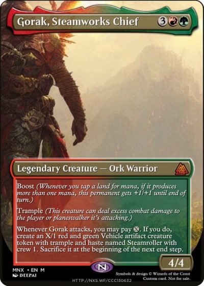 MTGNexus - Gorak, Steamworks Chief