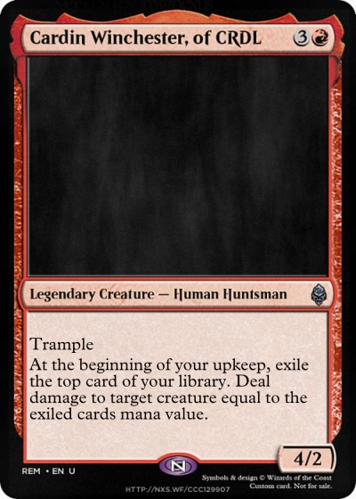 MTGNexus - Cardin Winchester, of CRDL