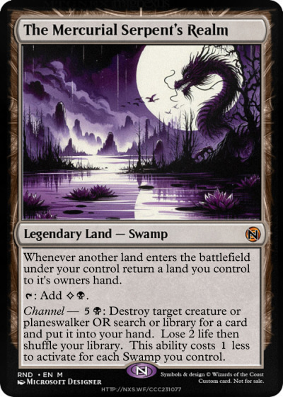 MTGNexus - Cube Custom Bounce/Channel Lands