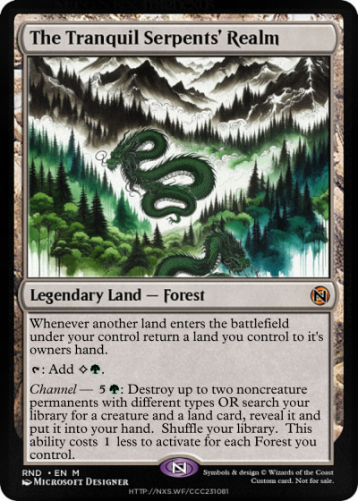 MTGNexus - Cube Custom Bounce/Channel Lands