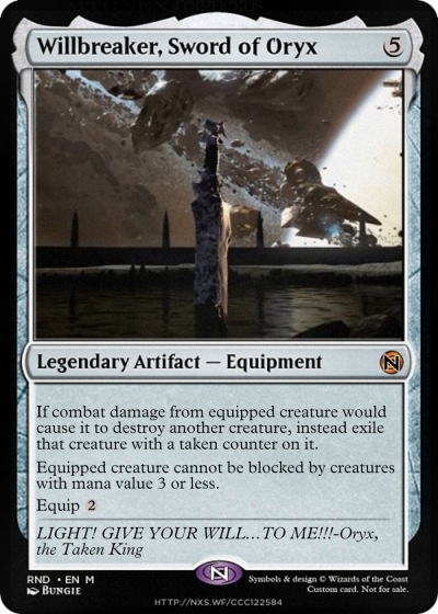 MTGNexus - Willbreaker, Sword of Oryx