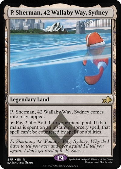 MTGNexus - P. Sherman, 42 Wallaby Way, Sydney