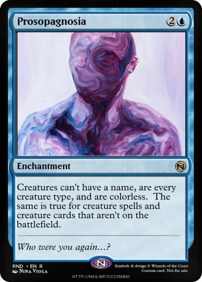 MTGNexus - Prosopagnosia
