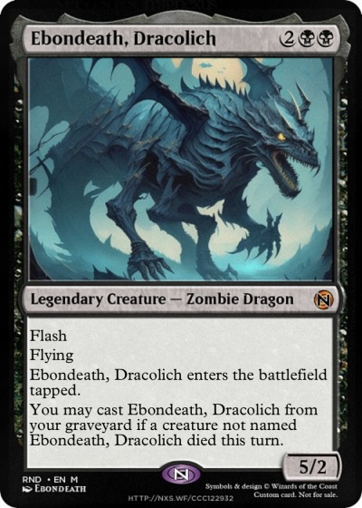 MTGNexus - Ebondeath, Dracolich