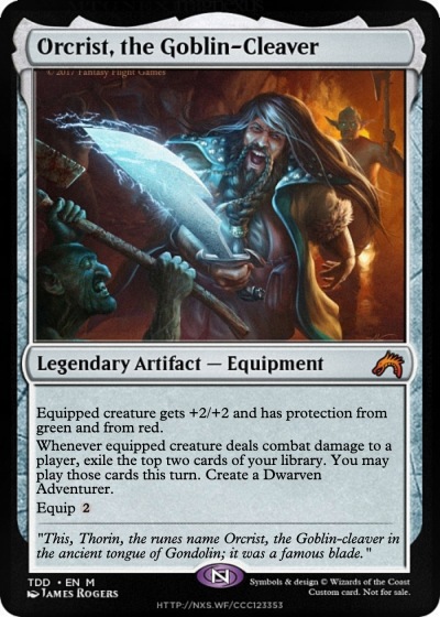 MTGNexus - Orcrist, the Goblin-Cleaver