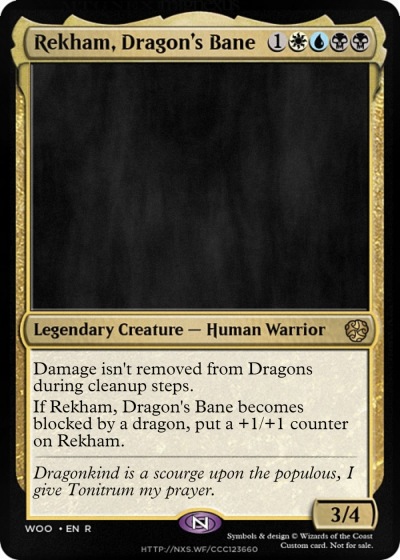 MTGNexus - Rekham, Dragon’s Bane