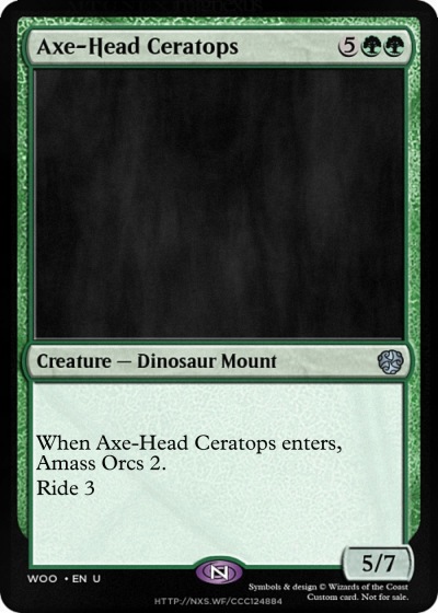 MTGNexus - Axe-Head Ceratops