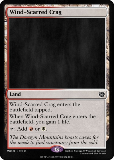 MTGNexus - Wind-Scarred Crag