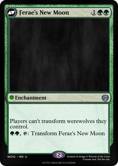 MTGNexus - Ferae's Full Moon // Ferae's New Moon