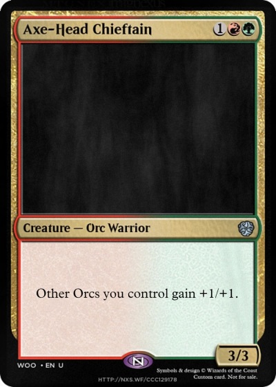 MTGNexus - Axe-Head Chieftain