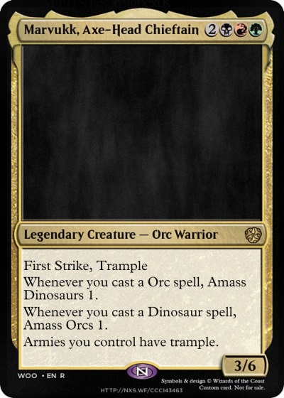 MTGNexus - Marvukk, Axe-Head Chieftain