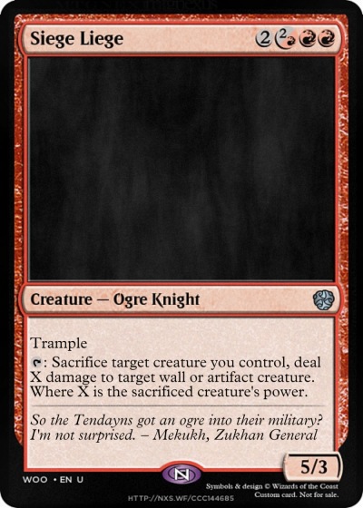 MTGNexus - Siege Liege