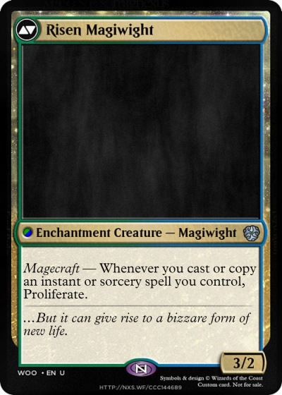 MTGNexus - Accident-Prone Aether Worker // Risen Magiwight