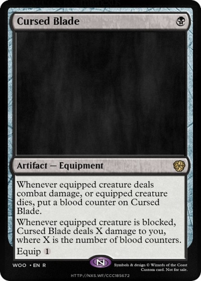 MTGNexus - Cursed Blade