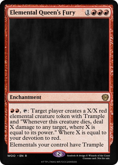 MTGNexus - Elemental Queen's Fury