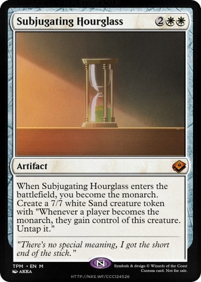 MTGNexus - Subjugating Hourglass