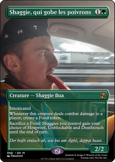 MTGNexus - Shaggie, qui gobe les poivrons