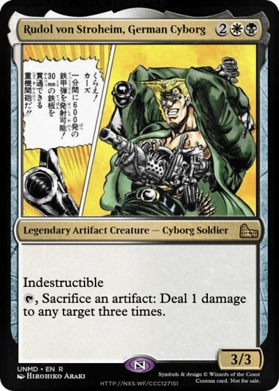 MTGNexus - Rudol von Stroheim, German Cyborg