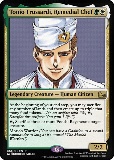 MTGNexus - Tonio Trussardi, Remedial Chef
