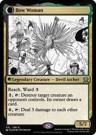 MTGNexus - Quanxi, The First Devil Hunter // Bow Woman