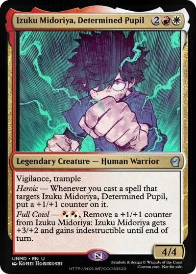 MTGNexus - Izuku Midoriya, Determined Prodigy