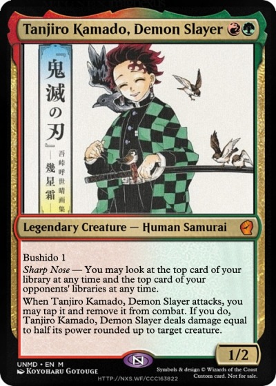 MTGNexus - Tanjiro Kamado, Demon Slayer