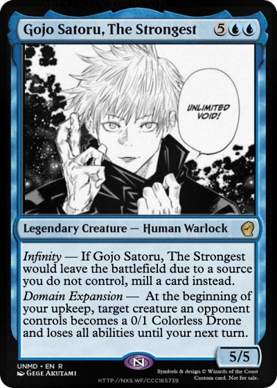 MTGNexus - Gojo Satoru, The Strongest