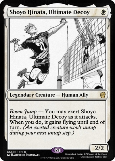 MTGNexus - Shoyo Hinata, Ultimate Decoy