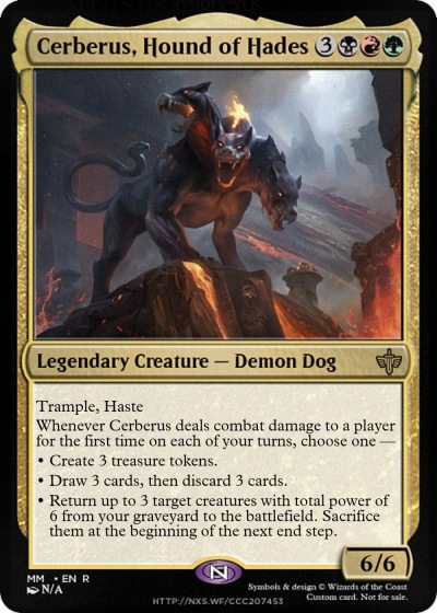 MTGNexus - Cerberus, Hound of Hades