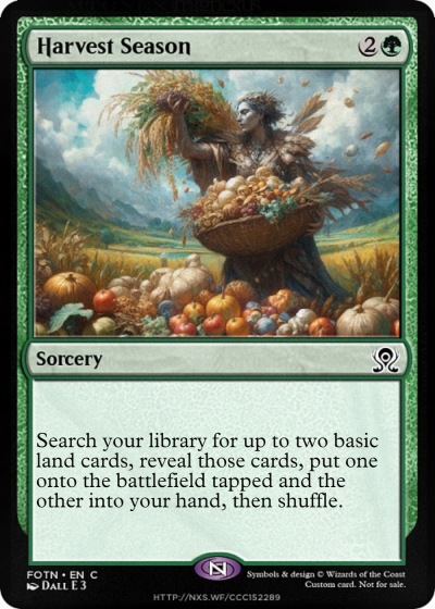 MTGNexus - Harvest Season