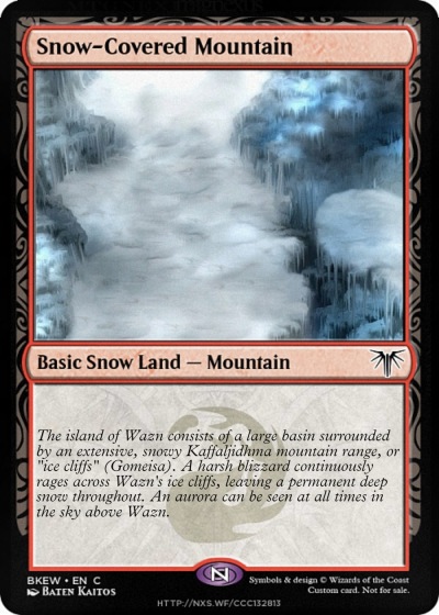 MTGNexus - Snow-Covered Mountain