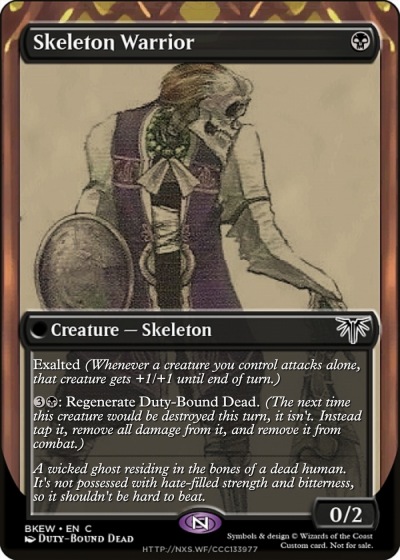 MTGNexus - Skeleton Warrior