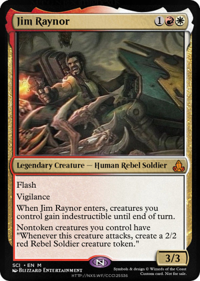 MTGNexus - Jim Raynor, Rebel Commander