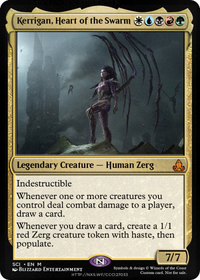 MTGNexus - Sarah Kerrigan, Heart of the Swarm