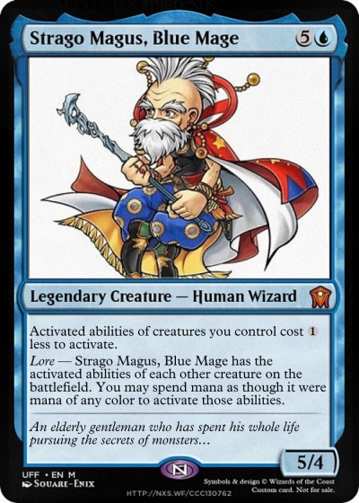 MTGNexus - Strago Magus, Blue Mage