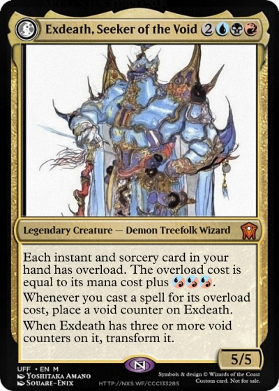 MTGNexus - Exdeath, Seeker of the Void // Neo Exdeath, Void Manifest