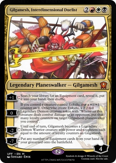 MTGNexus - Gilgamesh, Interdimensional Duelist