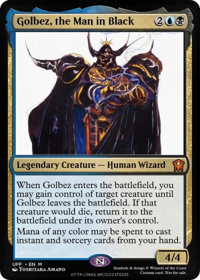 MTGNexus - Golbez, the Man in Black