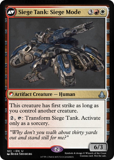 MTGNexus - Siege Tank: Tank Mode // Siege Tank: Siege Mode