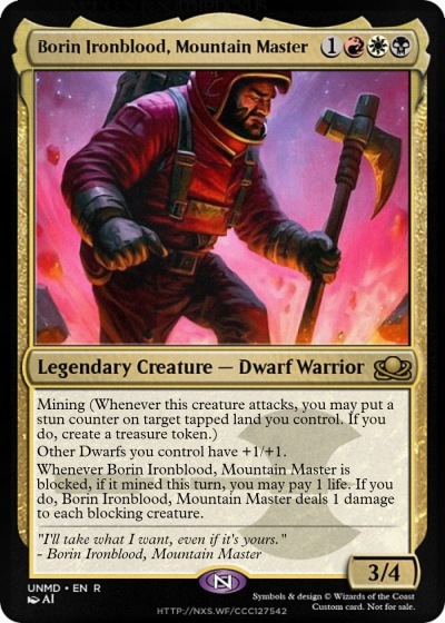 MTGNexus - Borin Ironblood, Mountain Master