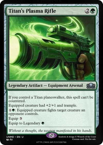 MTGNexus - Titan's Plasma Rifle