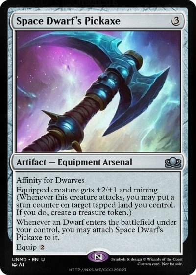 MTGNexus - Space Dwarf's Pickaxe