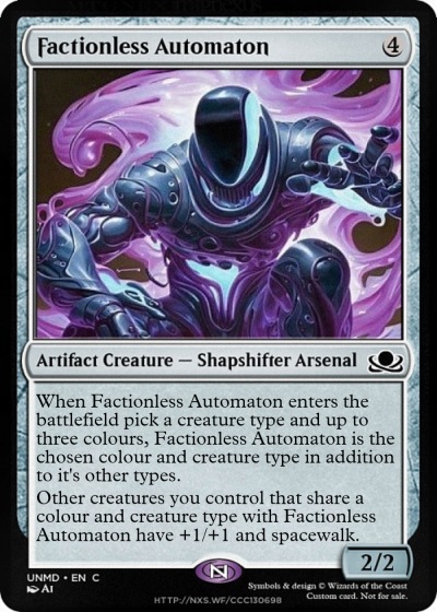 MTGNexus - Factionless Cyborg