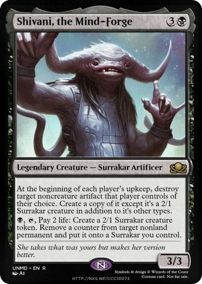 MTGNexus - Shivani, the Mind-Forge