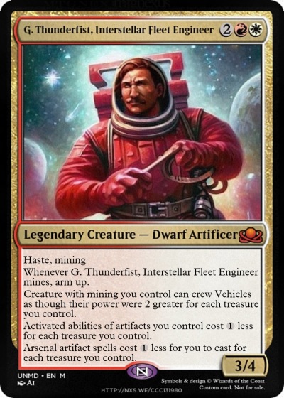 MTGNexus - G. Thunderfist, Interstellar Fleet Engineer