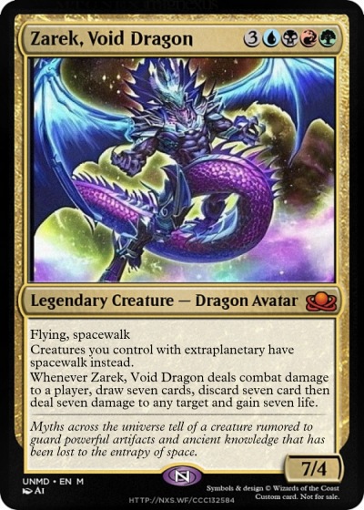 MTGNexus - Zarek, Void Dragon