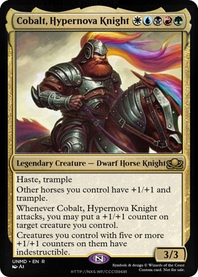 MTGNexus - Cobalt, Hypernova Knight