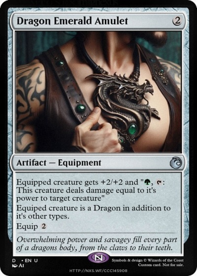 MTGNexus - Dragon Emerald Amulet